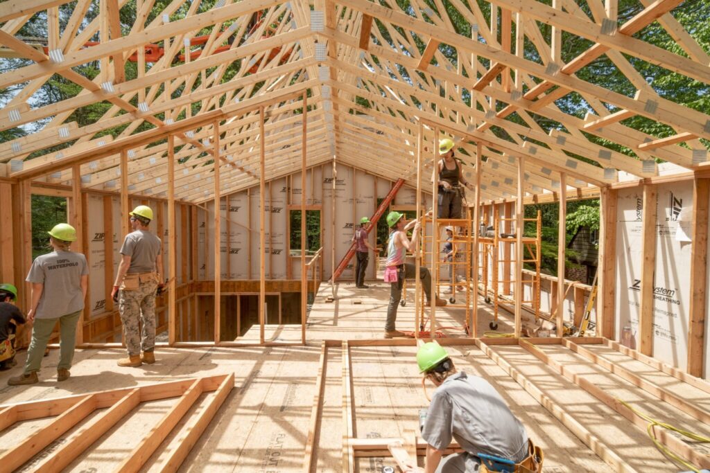 Architecture students build homes for First Year Building Project ...
